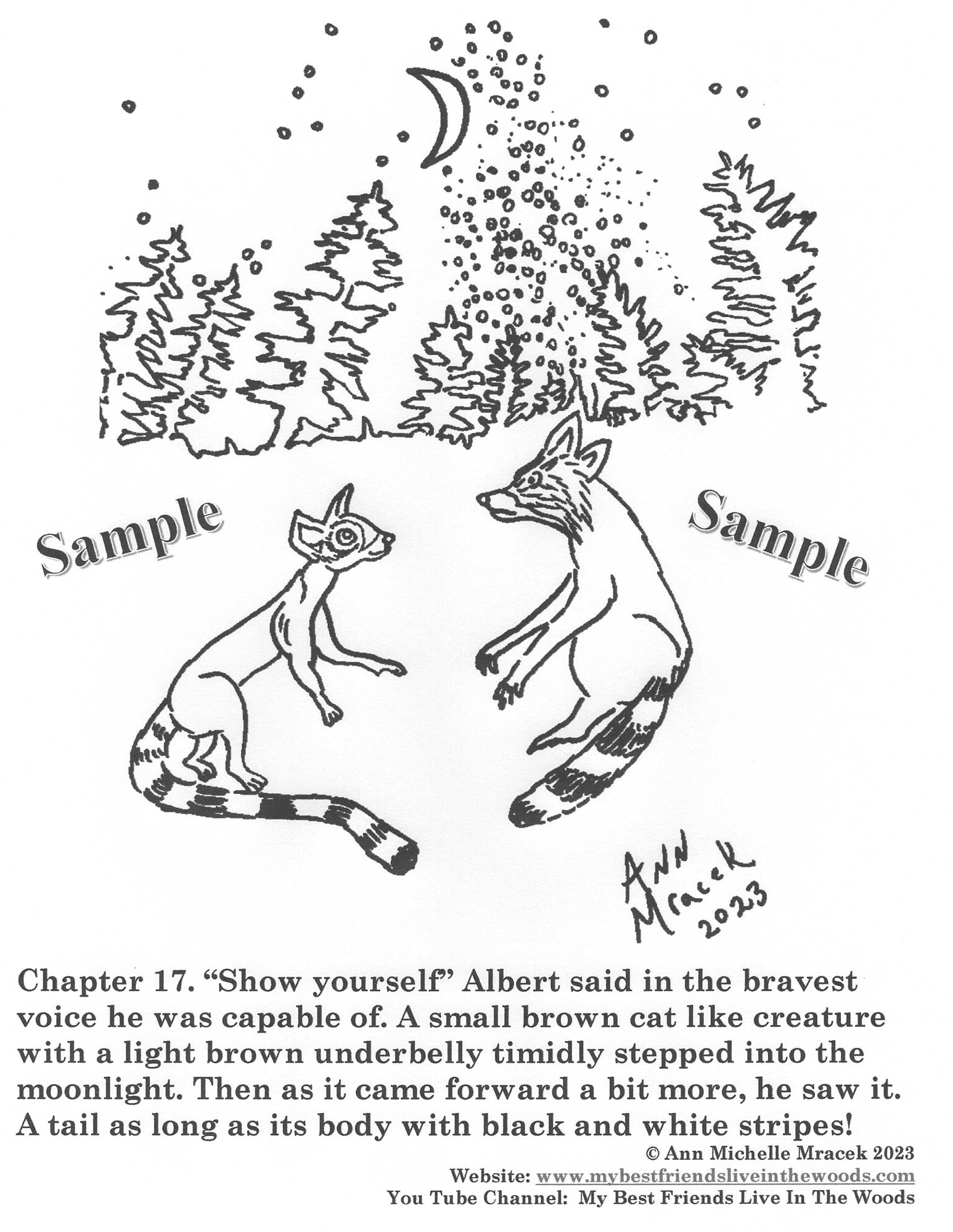 Chapter 17 - The Miner's Cat - Coloring Book Page - Inspirational ...